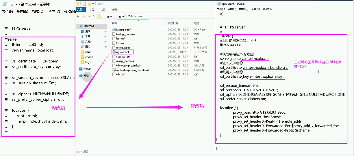 配置反向代理：Nginx | iVX文档中心